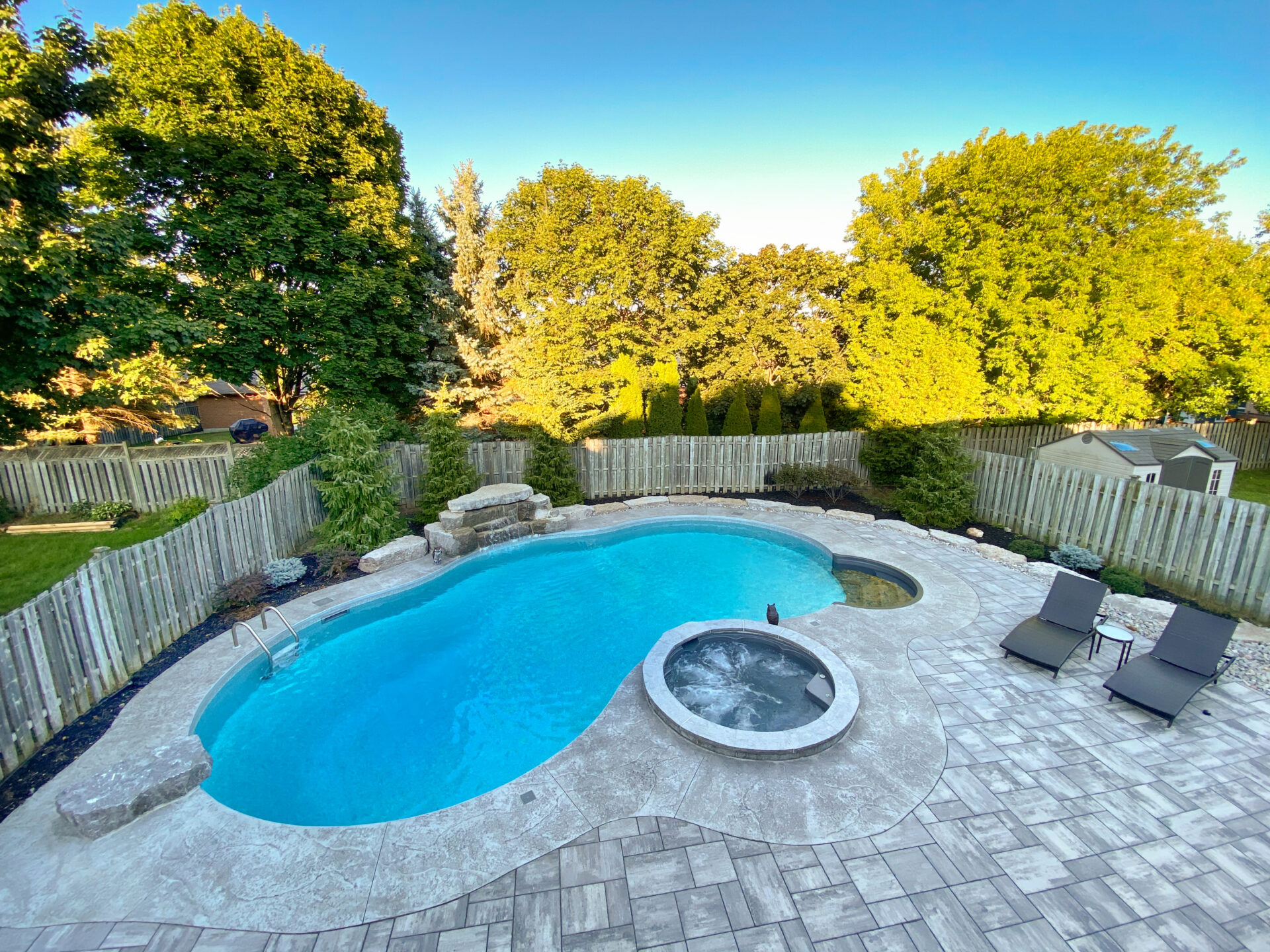 Backyard & Front Yard Renovations - Jones Pools